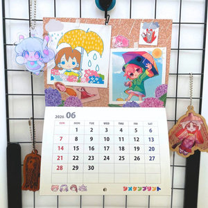 卓上カレンダー（2026年版） - Shimeken Shop（シメケン ショップ）- シメケンプリントのオリジナルグッズ・ショップ - BOOTH