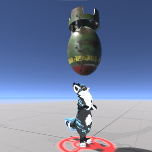 NKD Protogen - VRChat Avatar 3D Model - Nukude's Stuff - BOOTH