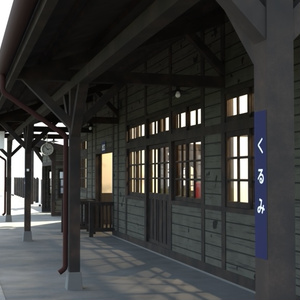 blender 鉄道信号機 - porippy - BOOTH