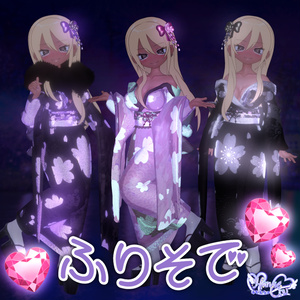 「Standard Edition」 Daria オリジナル3Dモデル 「ダリア」 PhysBone + Avatar Dynamics ...