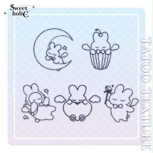 タトゥーセット tattoo set #SH_texture - Sweet＊holiC - BOOTH