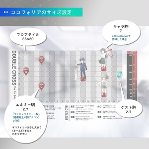 【無料】ダブルクロス3rdフロアタイル（南国） - しかばねのTRPG小屋 - BOOTH