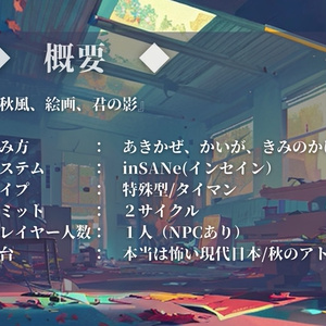 CoC『演目「楼牢蝋」』 SPLL:E199654 - 何処何所（どこどこ） - BOOTH