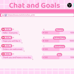 【配信】Cute Christmas - Chat and Goals for Stream - Twitch/Youtube Chat ...