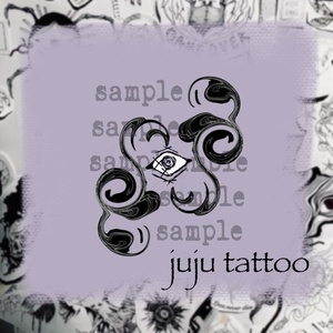 【VRC】 Snake Bone texture 蛇骨モチーフタトゥー - 樹.ink - BOOTH