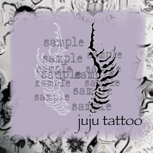 【VRC】Wing tattoo texture 翼モチーフタトゥー【ANGEL・DEVIL/天使・悪魔】 - 樹.ink - BOOTH