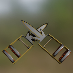 FREE Double Axe Weapon Steel Wood Leather Medieval Blacksmith Melee 3D ...