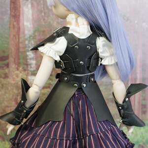 MDD向け革の胸当て（キャメル） - 工房sinq - BOOTH