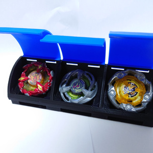 [ベイブレードX]3on3デッキケースver3 紫文字バージョン - iwamen - BOOTH