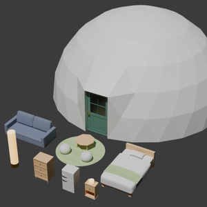 【3Dモデル】お風呂とサウナ - MOFU - BOOTH