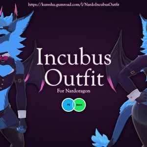 Novabeast Incubus Outfit (VRChat PC and Quest Compatible) - Kureshu - BOOTH