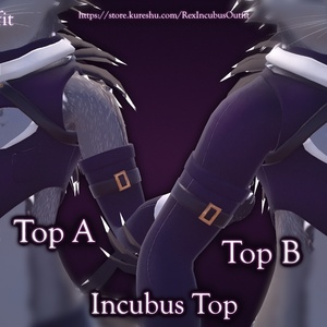 Novabeast Incubus Outfit (VRChat PC and Quest Compatible) - Kureshu - BOOTH