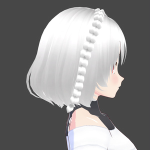 Vroid Bow 蝶結び 髪飾 - nagongze - BOOTH