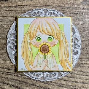 原画「森のちいさなアトリエで」 - nanairo - BOOTH