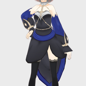 Flamingo Vtuber 3D vroid model - gwynt - BOOTH