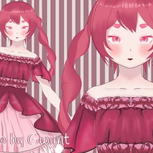 Free ready to use vroid vtuber model || chinese style vtuber model ...