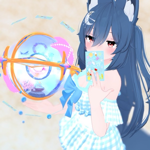 【VRChat】Runa_Astrologian🌙 / (天球儀, カードギミック/MA対応) - 風花さら🌸 - BOOTH