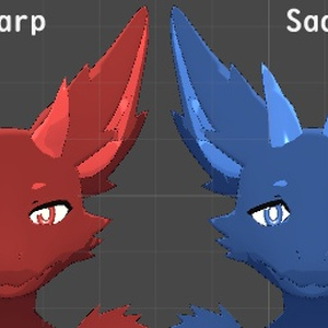 NKD Protogen - VRChat Avatar 3D Model - Nukude's Stuff - BOOTH