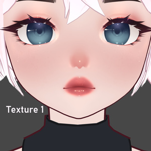 Soft Girl Skin Texture for VRoid (Face and Body) - mooshibee - BOOTH