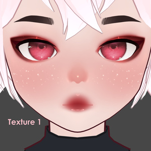 Soft Girl Skin Texture for VRoid (Face and Body) - mooshibee - BOOTH