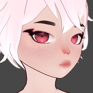 Soft Girl Skin Texture for VRoid (Face and Body) - mooshibee - BOOTH