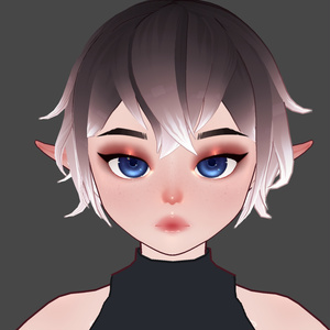 Soft Girl Skin Texture for VRoid (Face and Body) - mooshibee - BOOTH