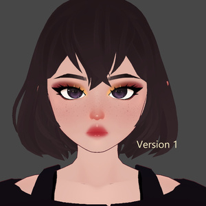 Face Freckles - VRoid Texture Pack - mooshibee - BOOTH