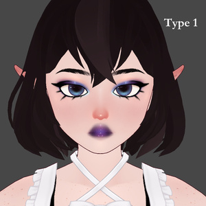 Face Freckles - VRoid Texture Pack - mooshibee - BOOTH