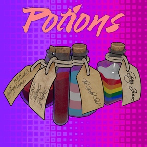 Synthwave Cyberdoll - Runa/Luna Material and Texture Set - VRChat ...