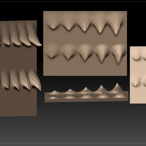 ZBrush_Hair - kudanomo - BOOTH