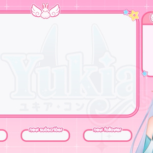 Vtuber Model Base Live2D With All Lines and Shadows Separated ...
