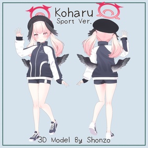 Noko Shikanoko! VRChat 3D Model + Base - shonzoofficial - BOOTH