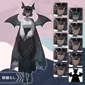 【立ち絵素材】白髪の天使の男の子のイラスト・ファンタジー・人外・全身表情10種＋α - 素材POMPACK - BOOTH