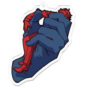 固執:A [しょーゆ] アクリルキーホルダー - log-94 - BOOTH