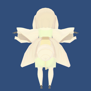 VRChat想定モデル シロオリヒメ【shiro orihime ~白澱姫~ 】 - なまもの錬金工房 - BOOTH