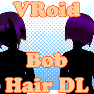 [VRoid Studio - MMD] Curly Long Hair DL - Zebracorn-chan - BOOTH