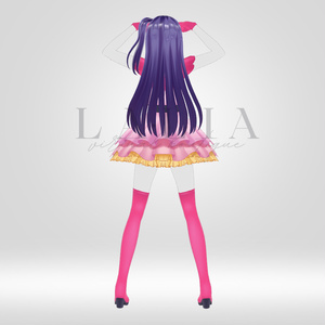 【VRoid正式版】Rei Set (ブルーアイドル衣装|Blue Idol Costume) - LA LIA - BOOTH