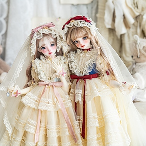 【SDM/MDD】Berry Bearワンピース セット(S) - Doll Workshop MELODY.C - BOOTH