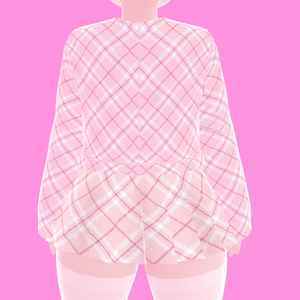 【VROID 】FREE Bow Sweater ୨୧ - princesaboutique - BOOTH