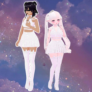 【VROID 】FREE Bow Sweater ୨୧ - princesaboutique - BOOTH