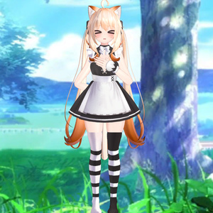 Colorful Hair for Ukon Second Type | 右近弐式のカラフルな髪 - byakkomedia - BOOTH