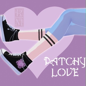 Vroid Asset + Texture - Equalizer Visor - Rune Mischief - BOOTH