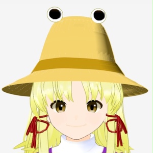 洩矢諏訪子の3D Models 人気の同人グッズ1点を通販！話題のアニメやデザインから個性的で被らないアイテムが見つかる - BOOTH