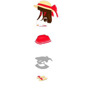 OSONO式 着せ替え霊夢さん（素体） - osono - BOOTH