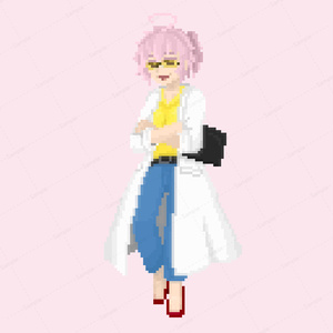 【シノビガミ】公式NPC 夜刀神鳥日子立ち絵ver.2【ドット絵】 - mizuyoukan777 - BOOTH