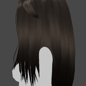 Curly hair for VRChat avatars - jorgenvrc - BOOTH