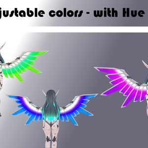 VRChat Runa/Luna - Flat chest - LKModels - BOOTH