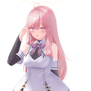 ブルアカ コハル 固有武器「ジャスティスブラック」3dモデル(.UnityPackage .blend) - MINT - BOOTH