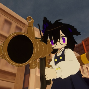 "Pwrongel" Launcher, Functional Gimmick Gun for VRChat Avatar [MA ...