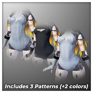 [VRChat] Modded Texture for RARUH - kitsu - BOOTH